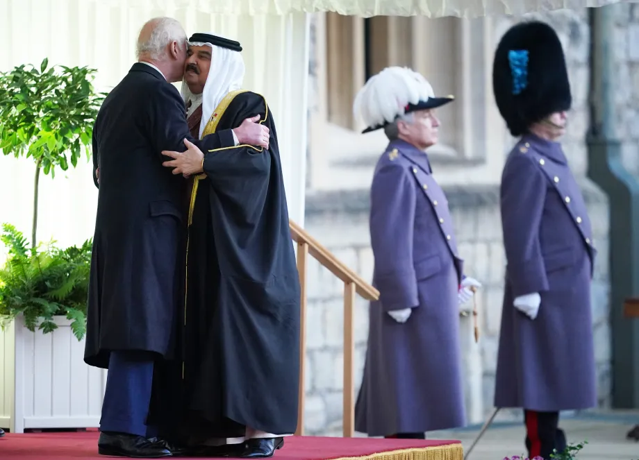 The King hosts King Hamad of Bahrain at Windsor Castle | The Royal Family