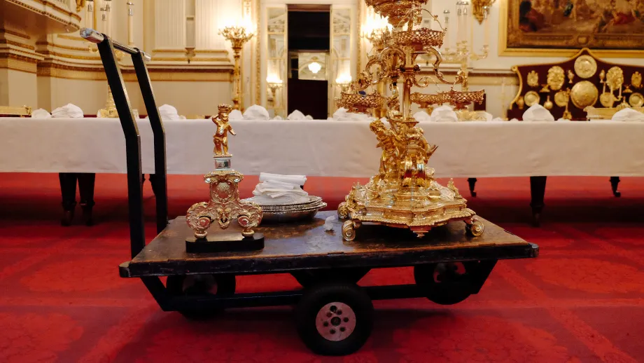 Setting up a State Banquet at Buckingham Palace | The Royal Family