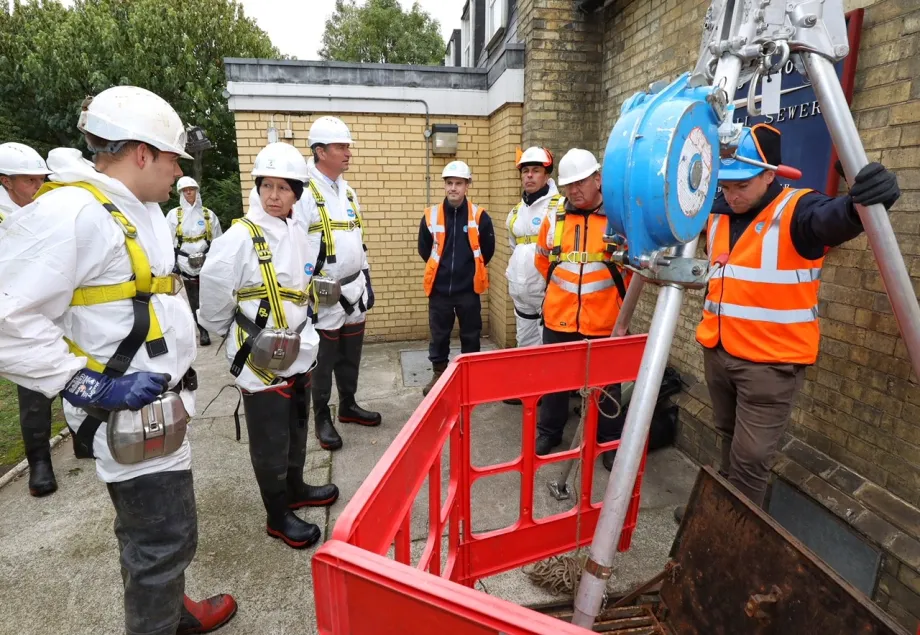 The Princess Royal visits the Bazalgette Sewer Network | The Royal Family