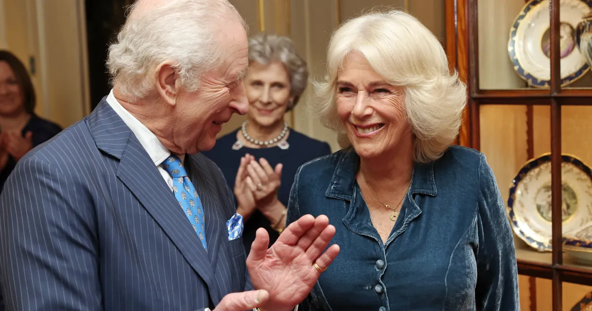 The Queen, joined by The King, hosts a reception to mark the launch of ...